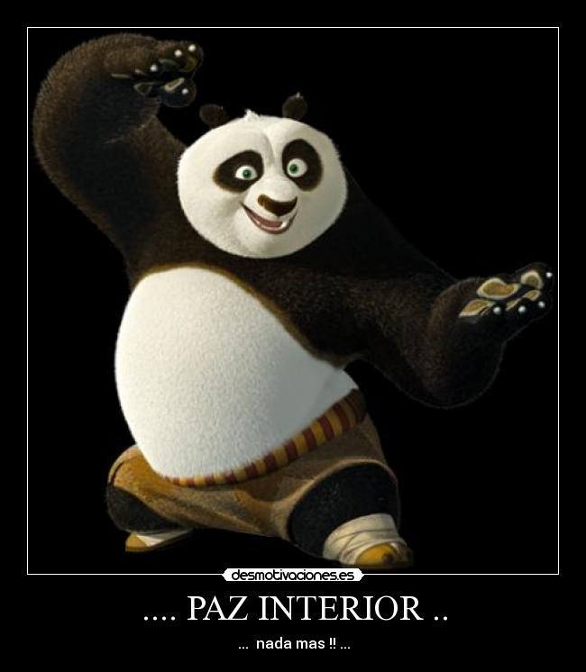 PAZ INTERIOR .. | Desmotivaciones